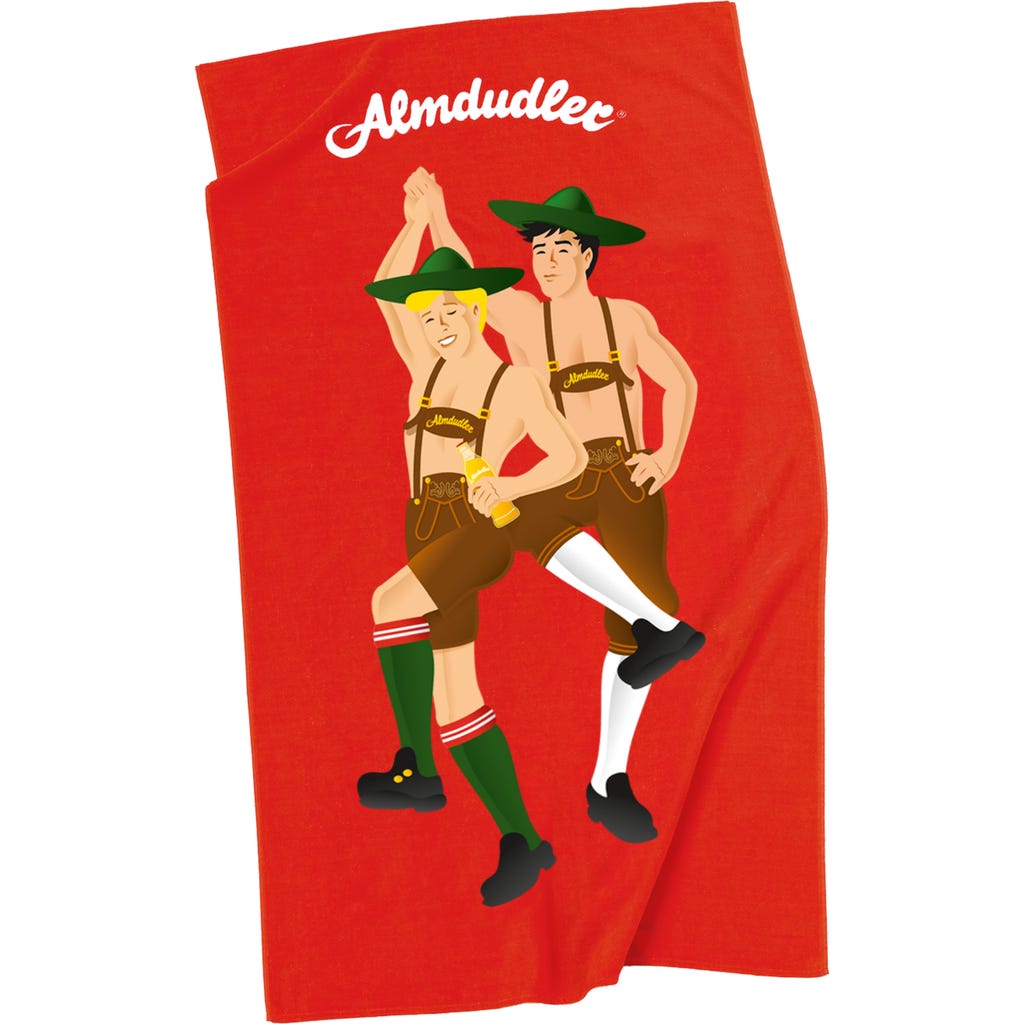 Almdudler Pride Beach Towel - Almdudler Online Shop